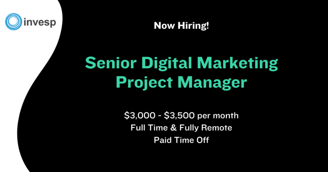 JobRack - Senior Digital Marketing Project Manager